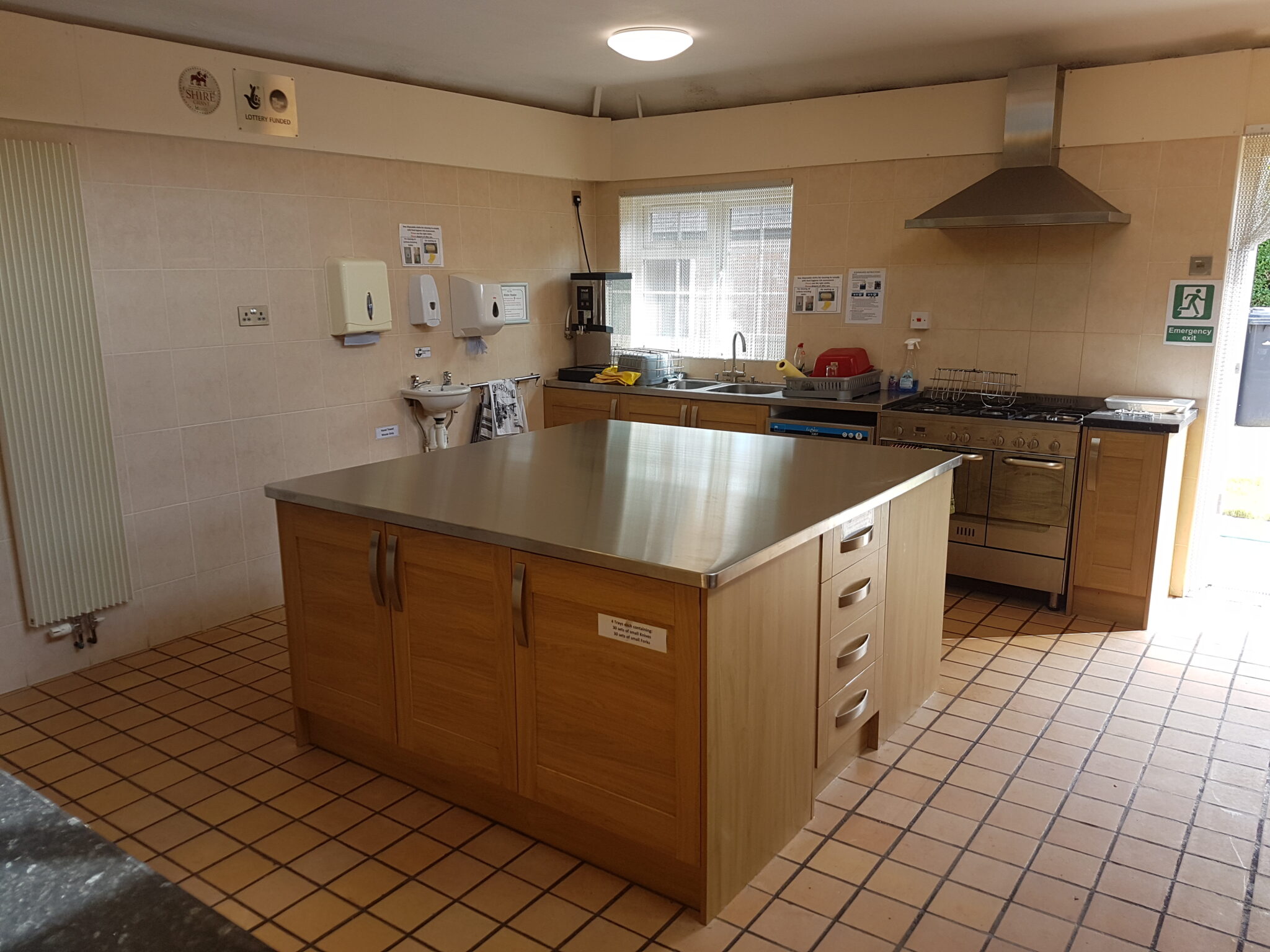 Facilities-Kitchen – Houghton-on-the-Hill Village Hall in Leicestershire